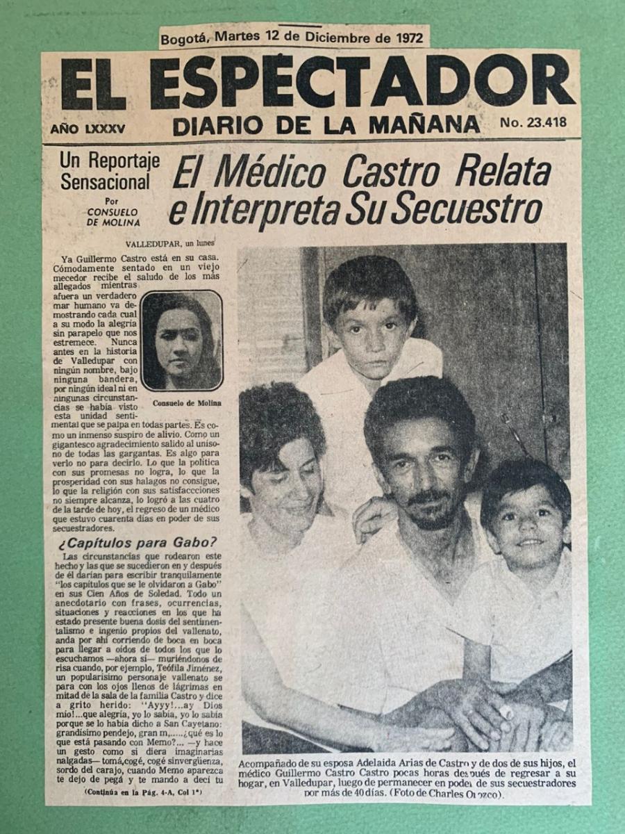 'Crónica del secuestro 50 años después': un libro que retrata el primer ...