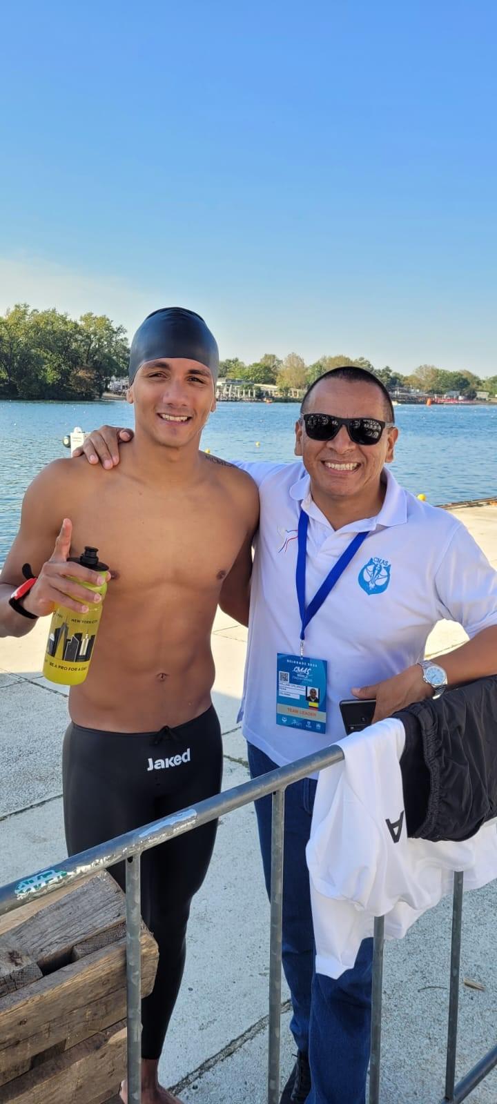 Alexander Jiménez: campeón en el Mundial de Aguas Abiertas 2023