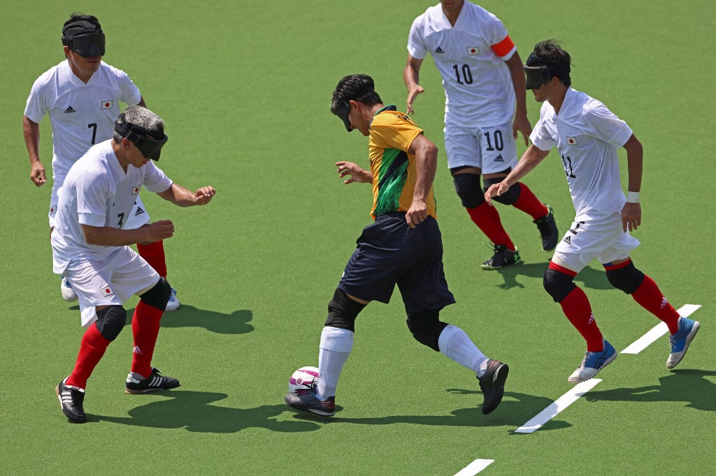 Así es el fútbol 5 adaptado en loa paralímpicos 2024