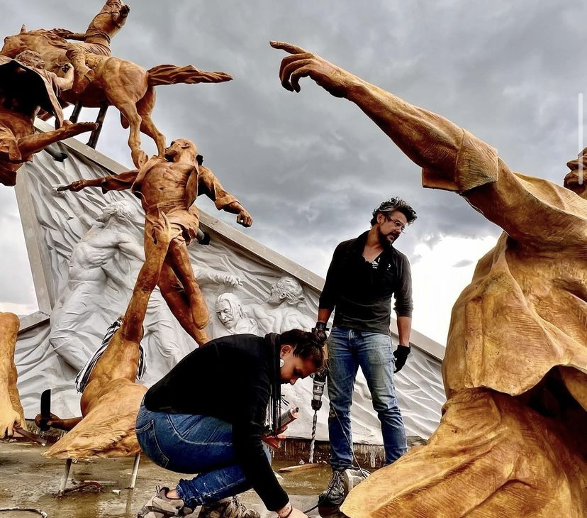 Batalla del Pienta: monumentos realizados en Charalá, Santander