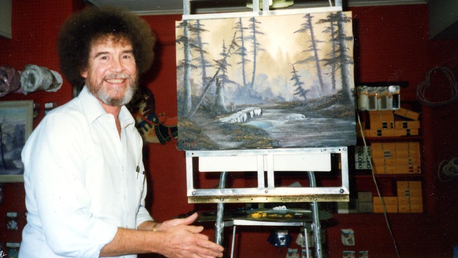 Documental del mítico pintor Bob Ross en Netflix