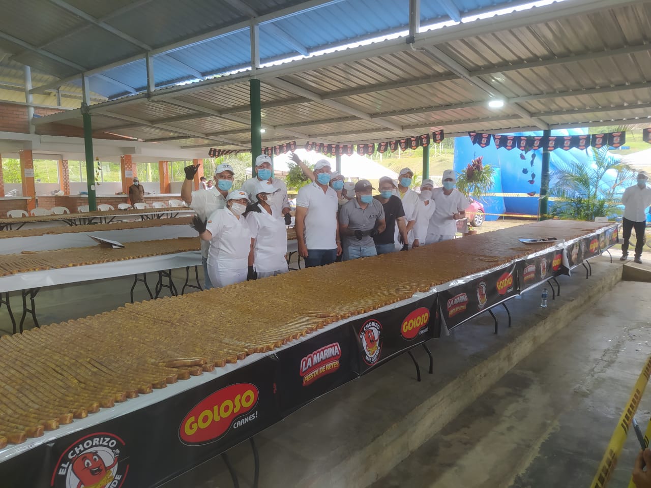 El chorizo más grande del mundo: Tuluá, Valle
