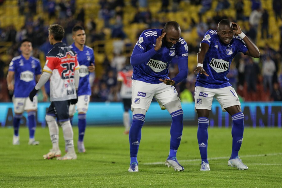 Millonarios venció a Fortaleza en los cuartos de final de la Copa BetPlay