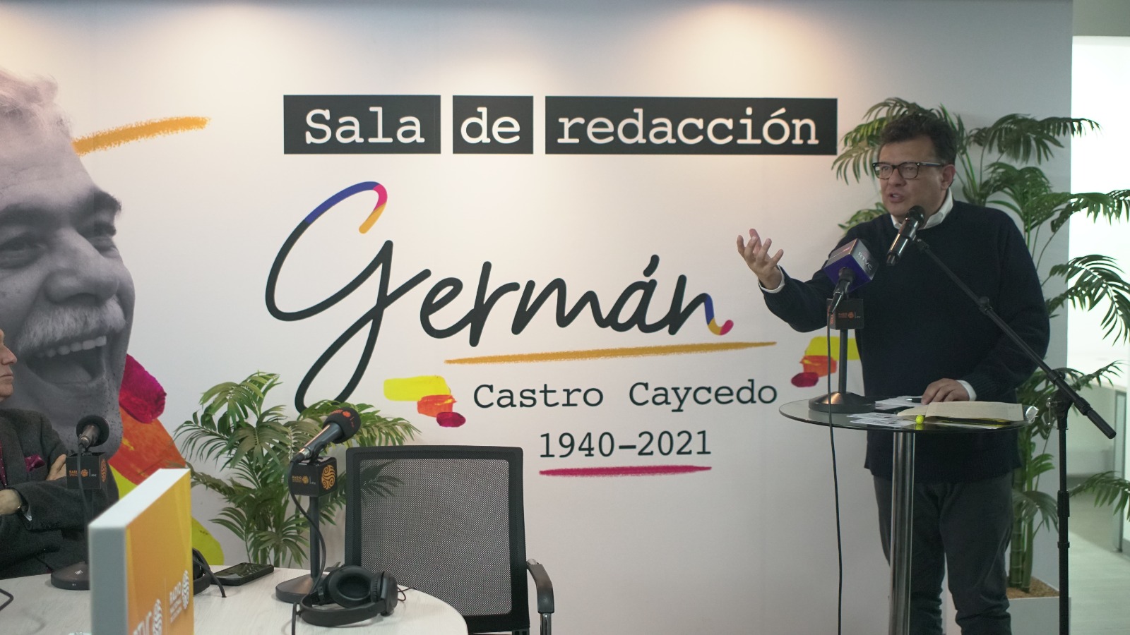 RTVC: Nueva sala de redacción Germán Castro Caycedo