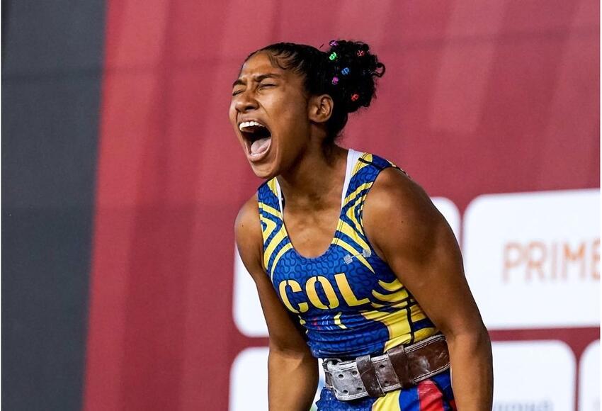 Mundial Juvenil de Levantamiento de Pesas: Julieth Rodríguez ganó tres oros