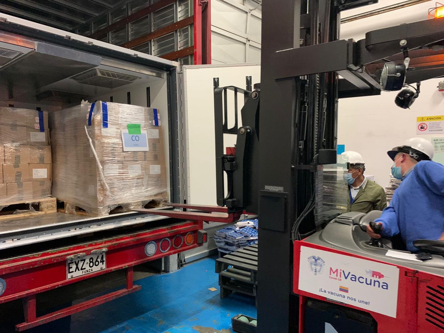 Vacunas Covid: Colombia recibió 752.400 dosis de AstraZeneca