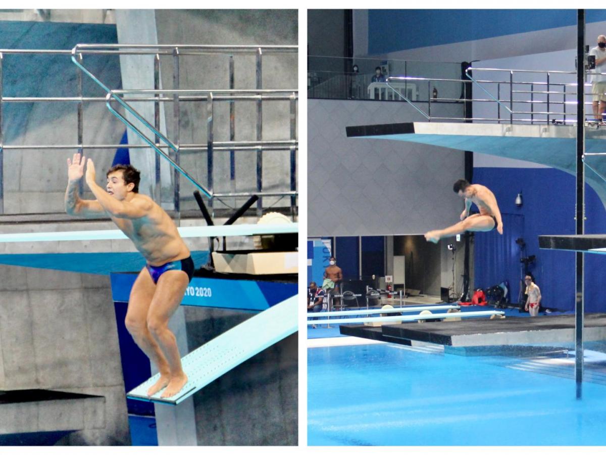 Clavadistas colombianos clasificaron a semifinales en Tokio 2020