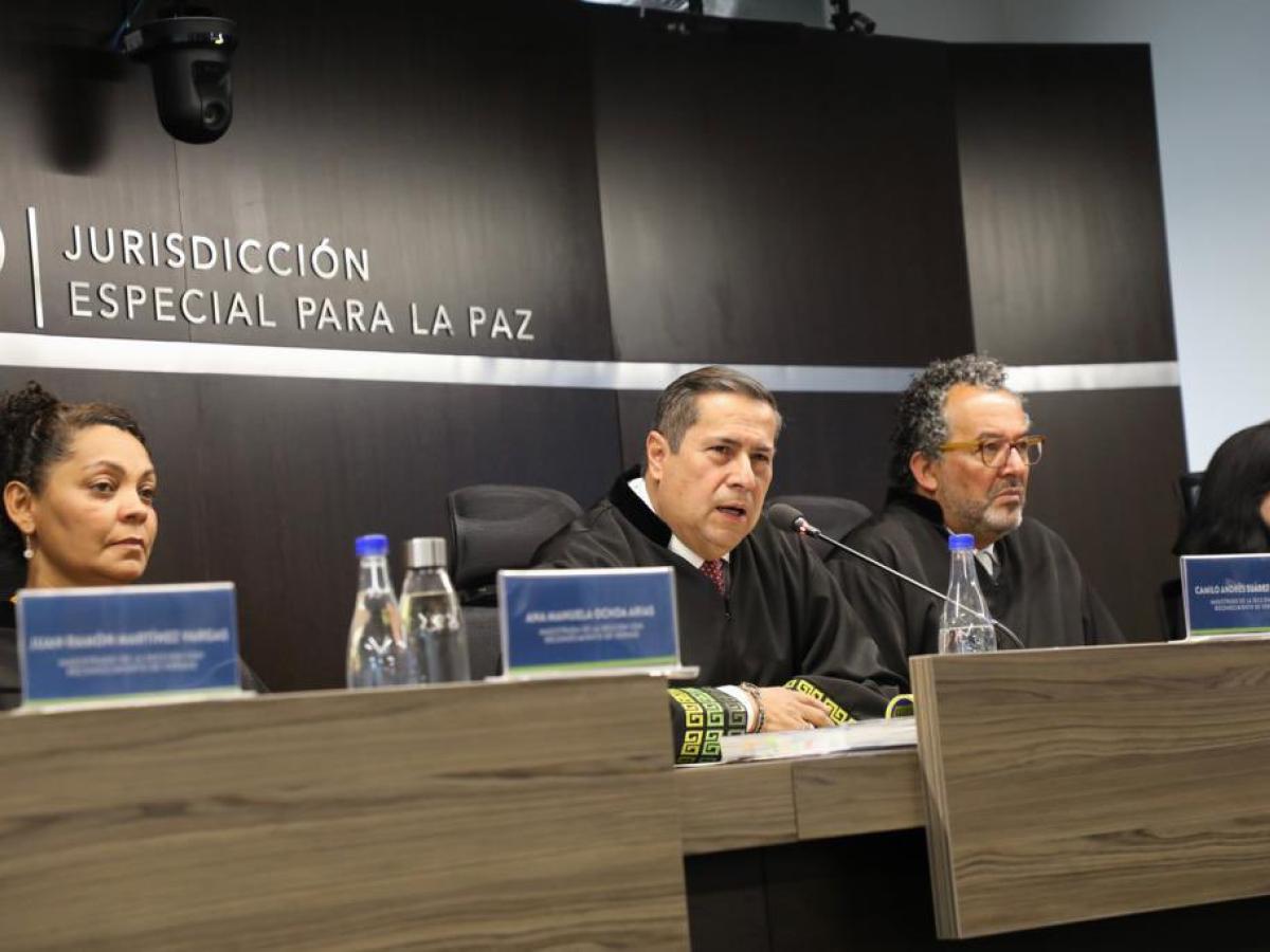 En vivo: en audiencia de la JEP, defensa del exsecretariado de las Farc ...