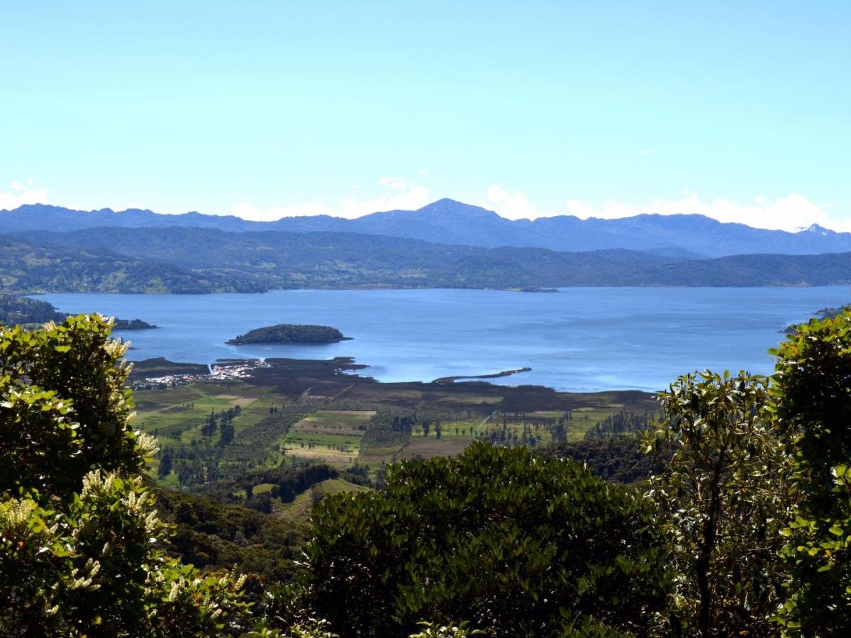 Laguna de La Cocha, donde inicia la Amazonía colombiana