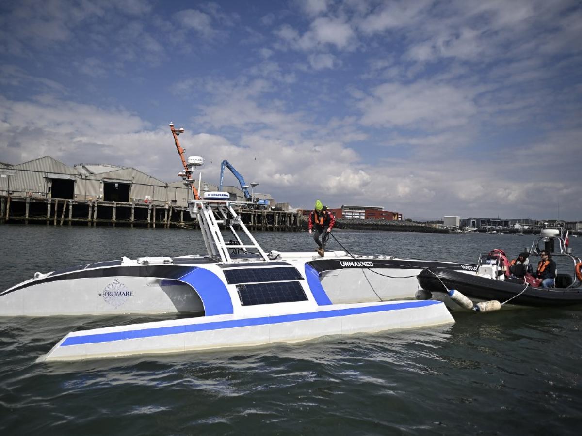 ‘Mayflower 400’, el primer barco inteligente cruzará el Atlántico