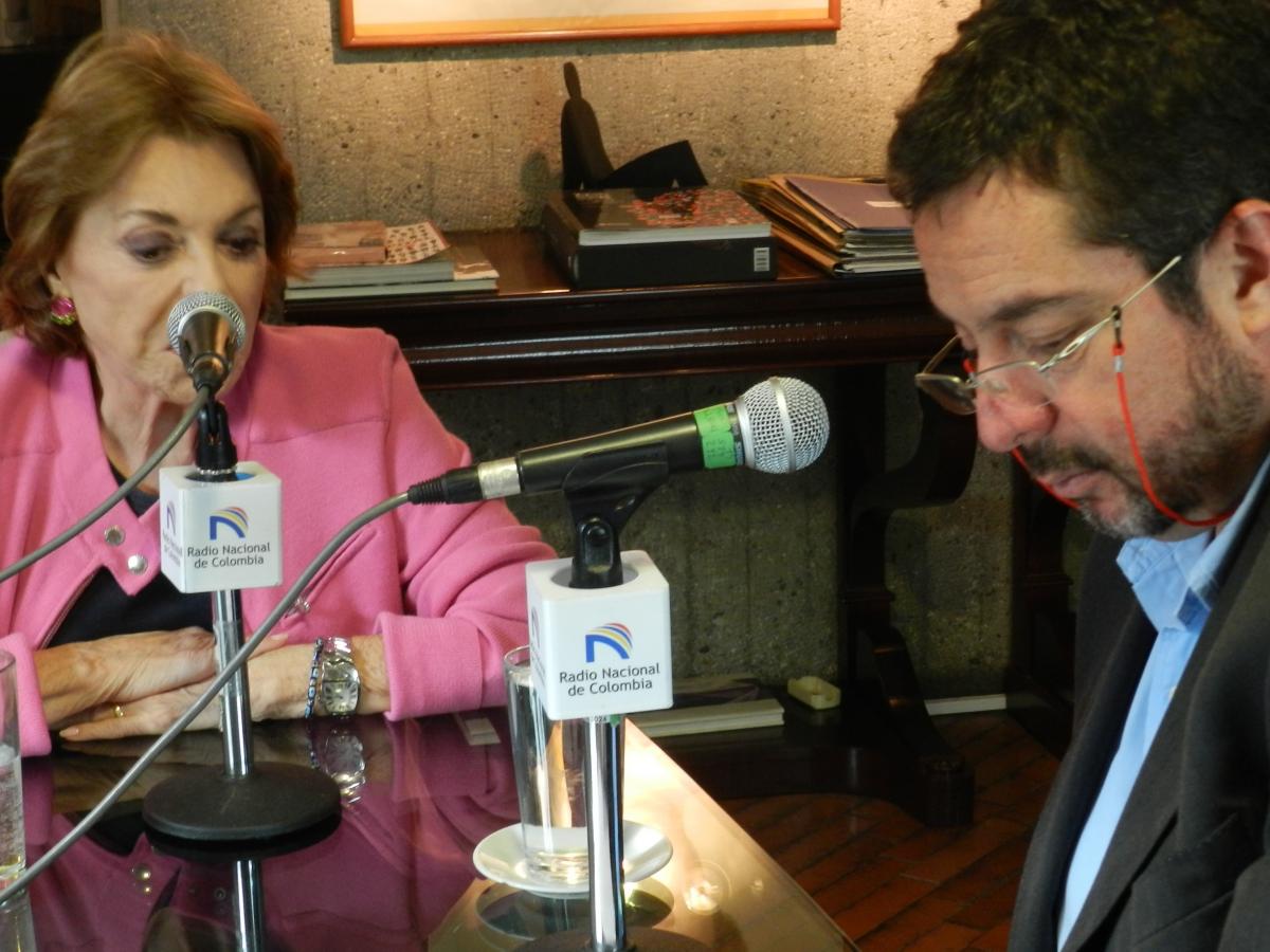 Gloria Zea en Entrevista con Álvaro García | Radio Nacional