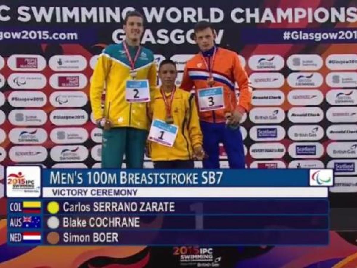 Natación paralímpica logró oro y record mundial | Radio Nacional