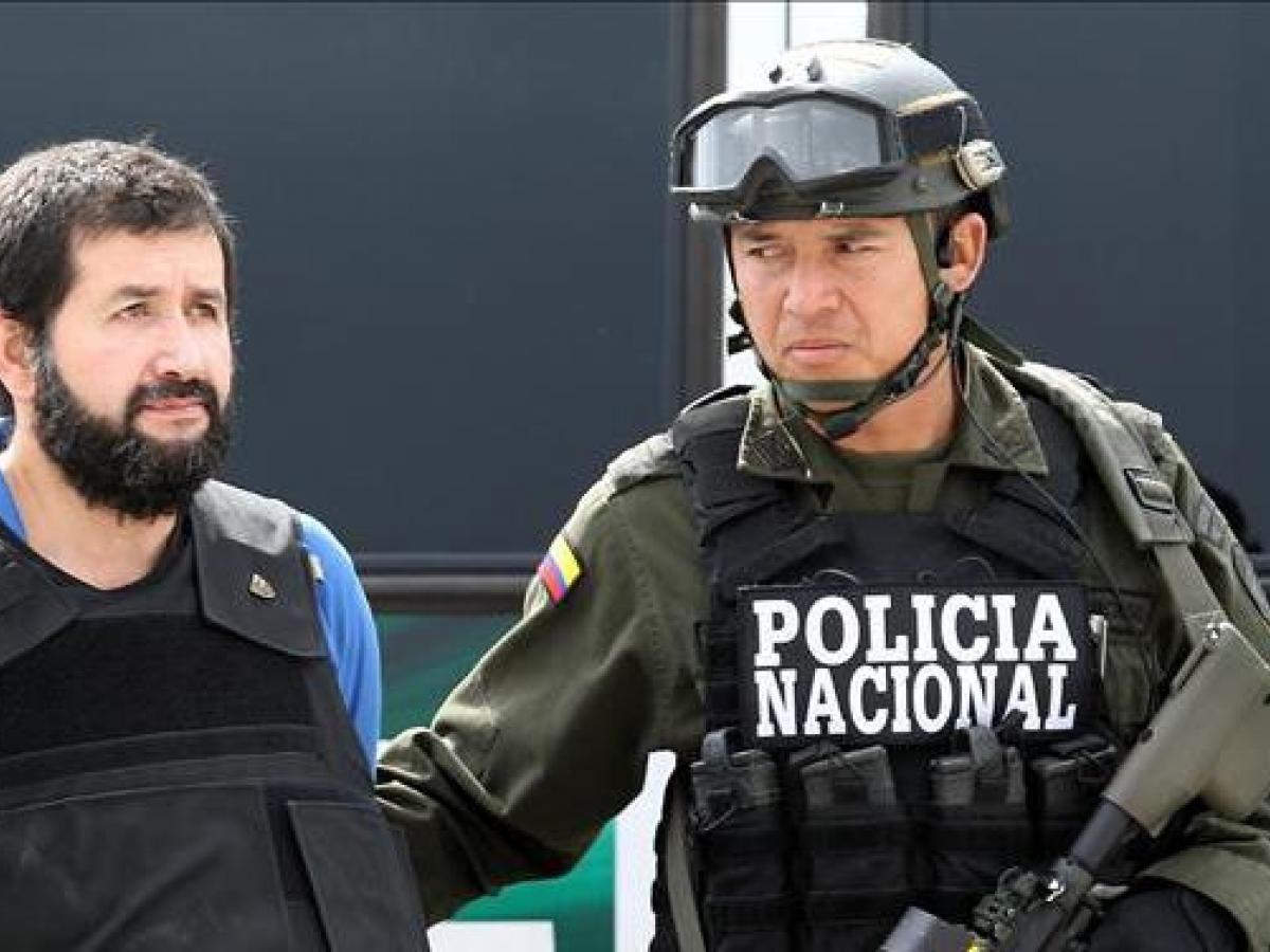 Trasladan al capo "Loco" Barrera a Bogotá para ser extraditado a EE.UU ...