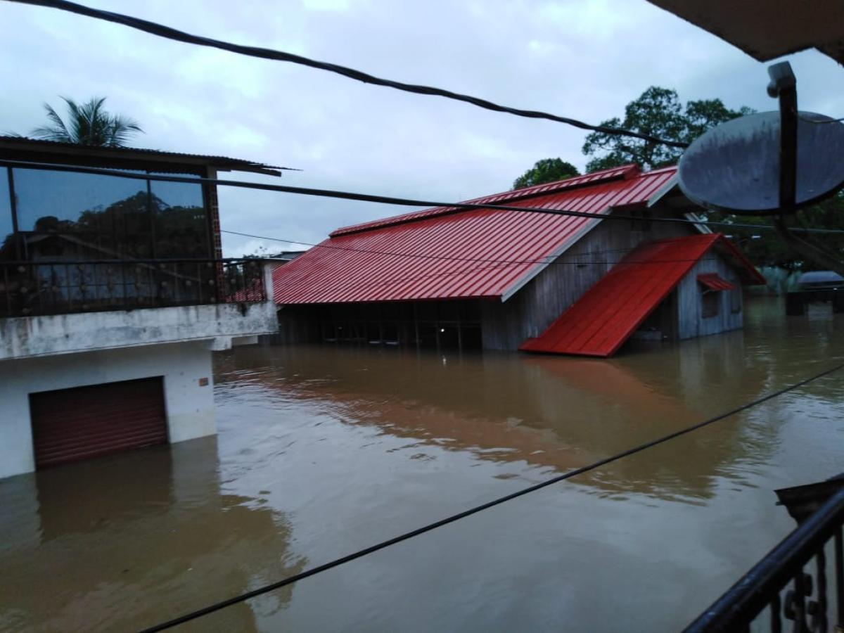 Chocó: seis municipios afectados por fuertes lluvias