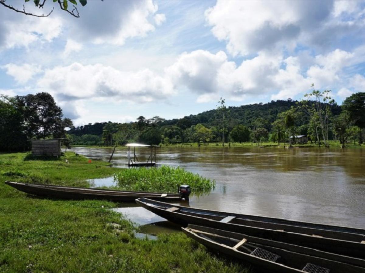 Taponamiento en ríos del Chocó incomunican al Carmen del Darién